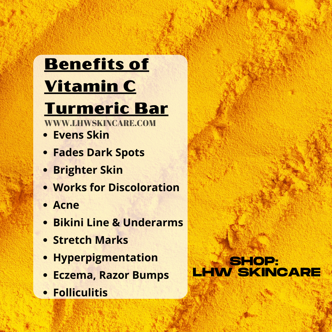 Vitamin C Turmeric bar – LHW SKINCARE